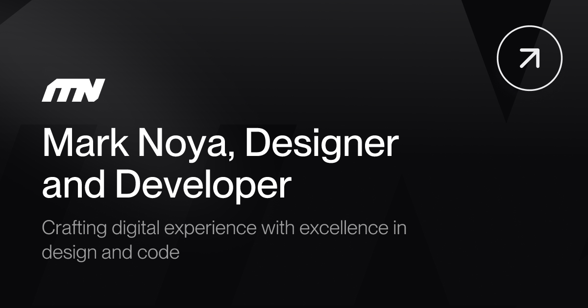 Mark Noya | Product Designer